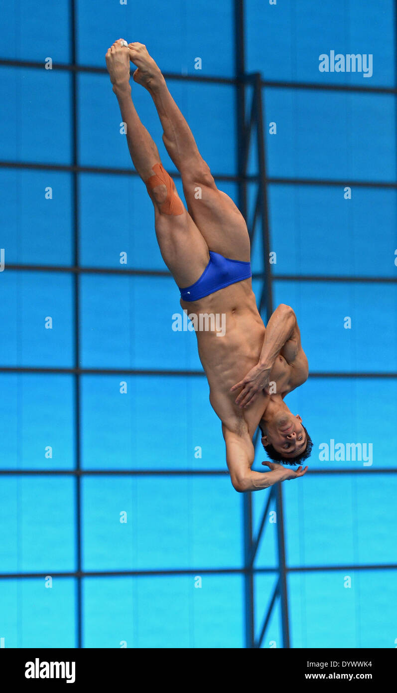 London, Great Britain. 26th Apr, 2014. Rommel Pacheco of Mexico ...