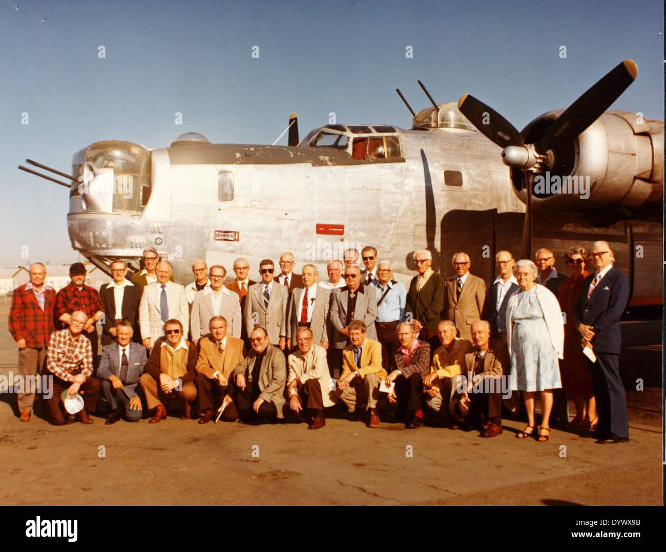 Consolidated, B-24J, Liberator Stock Photo - Alamy