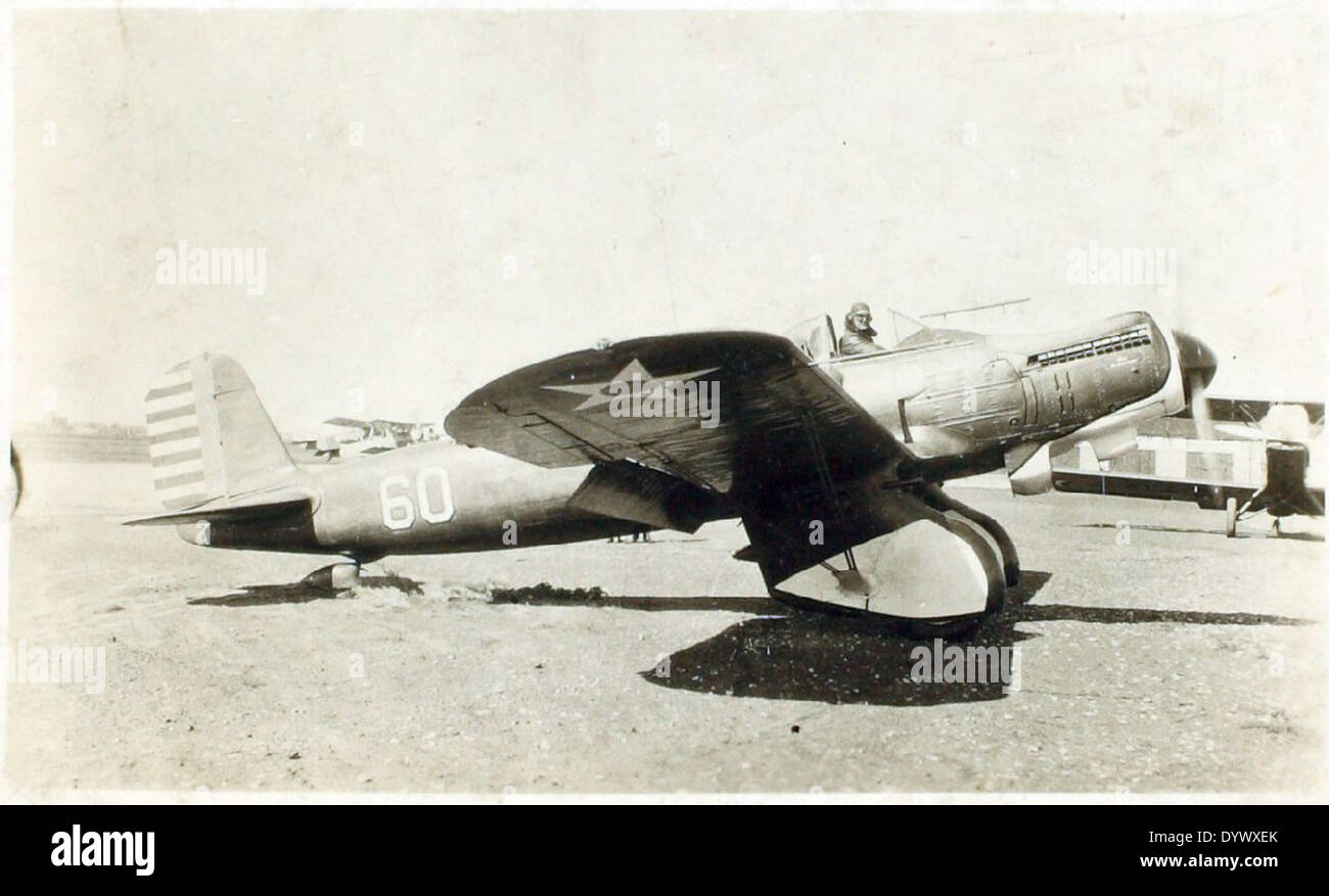 Photograph of a Curtiss A-8 Shrike aircraft, a biplane attack bomber ...