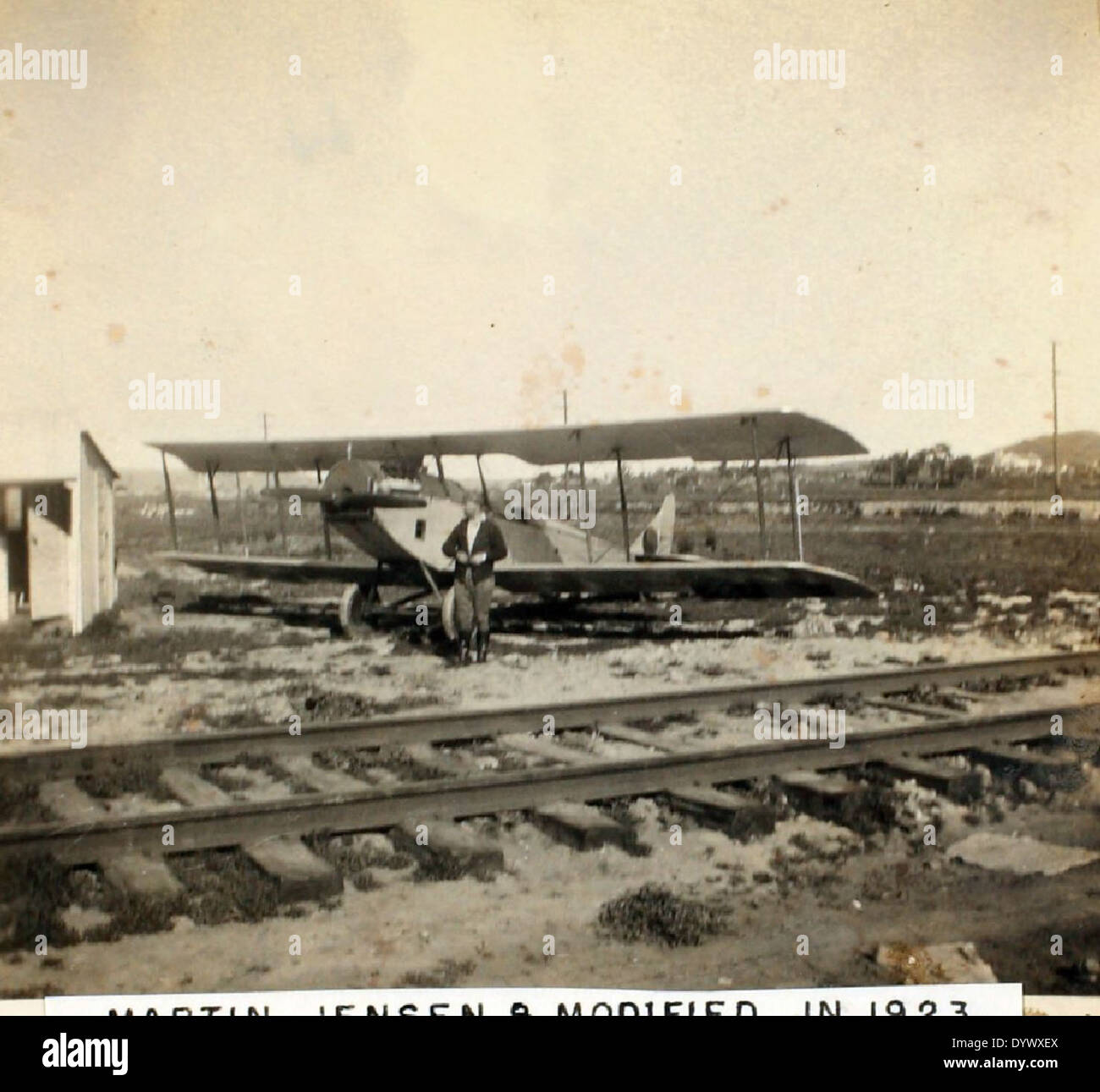 The Curtiss JN-4 Jenny was a biplane used by the U.S. Army Air Service ...