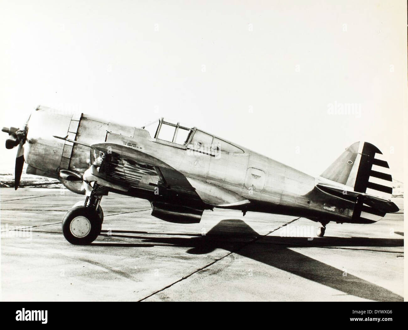The Curtiss H75R Hawk, a modified version of the original H75, was a ...