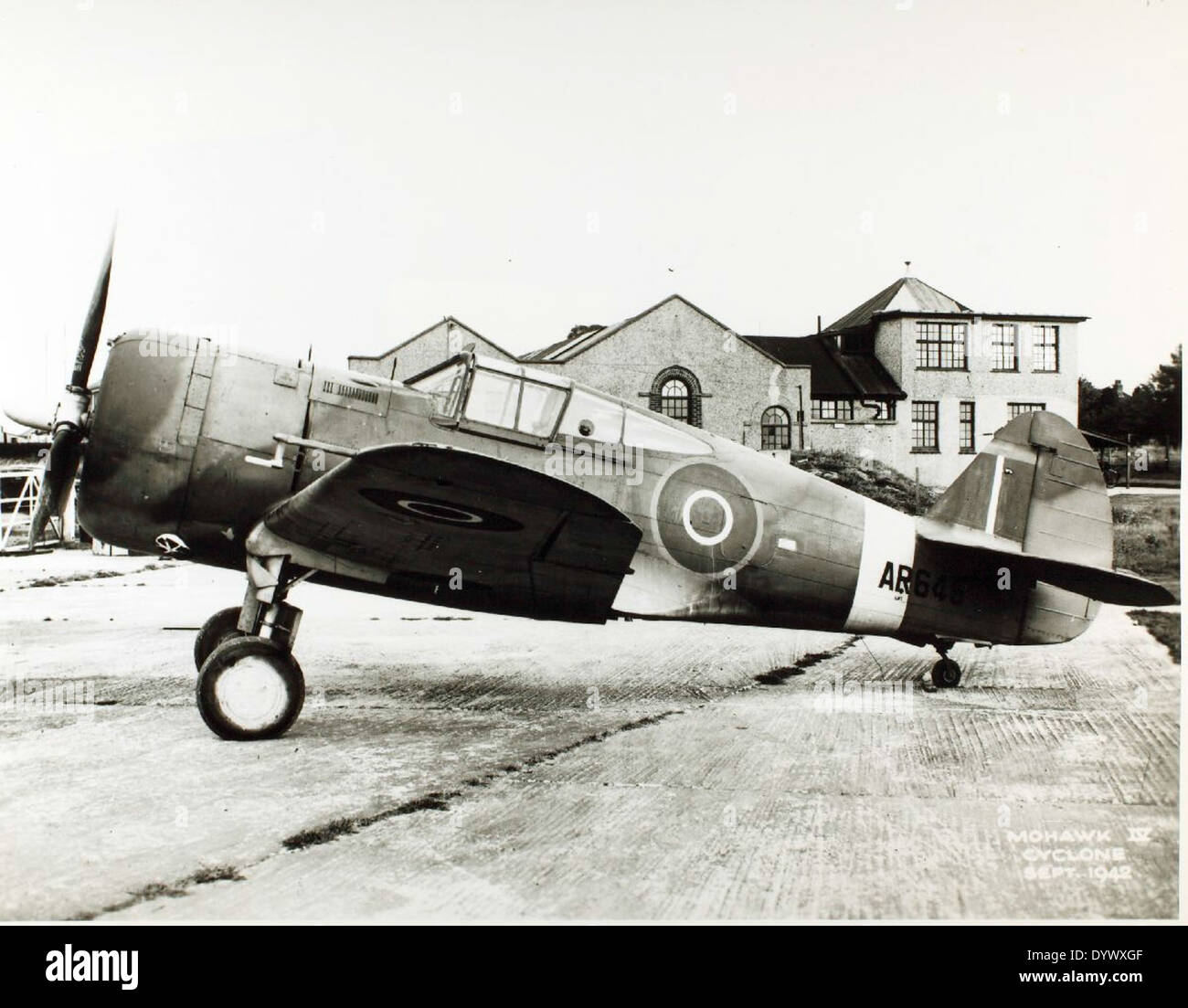 The Curtiss Mohawk IV (H75-A4) was a variant of the famed Hawk fighter ...