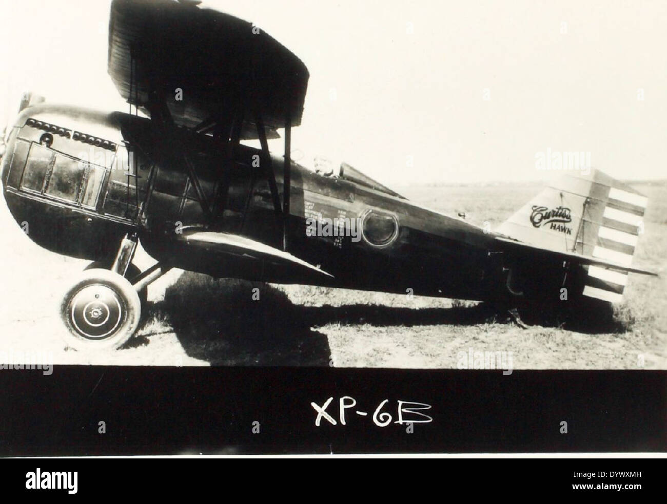 The Curtiss XP-6B Hawk was an early prototype for a pursuit fighter ...