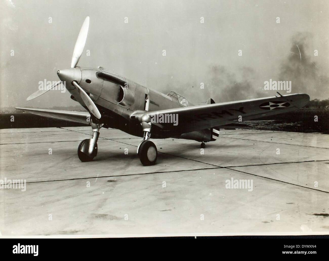The Curtiss XP-37 was an experimental fighter aircraft developed by ...
