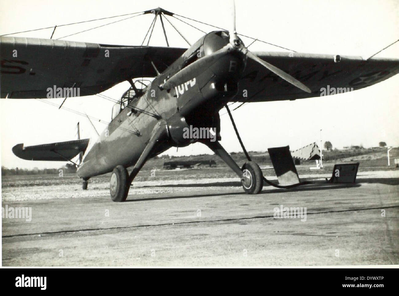 A photograph of the Douglas Y1O-43, a prototype aircraft developed by ...