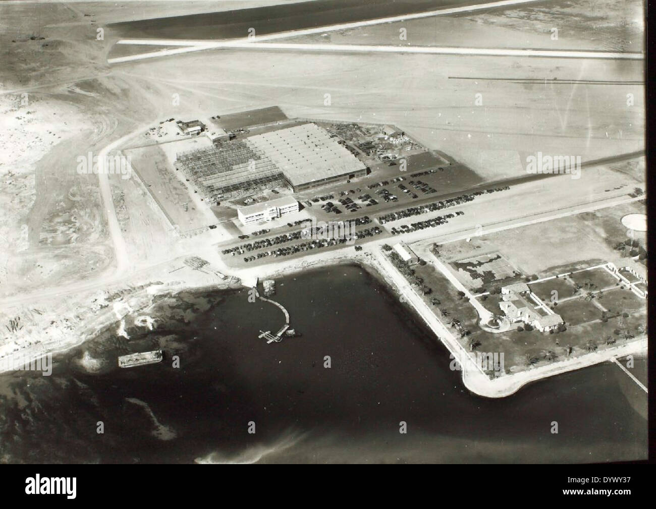 This image captures Ryan Aeronautical's operations at Lindbergh Field ...