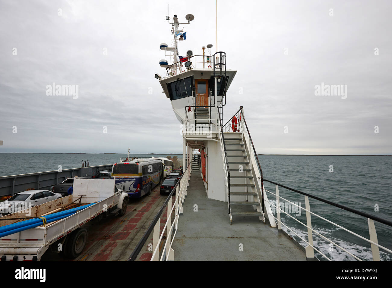 fueguino ferry Punta Delgada and the primera angostura sound in the ...