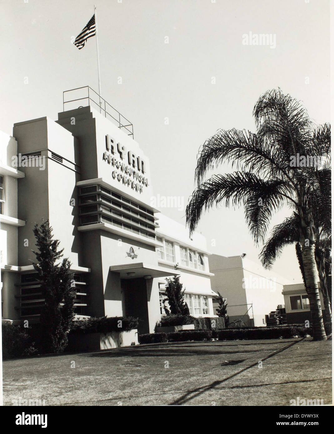 Ryan Aeronautical operated at Lindbergh Field, San Diego, where it ...