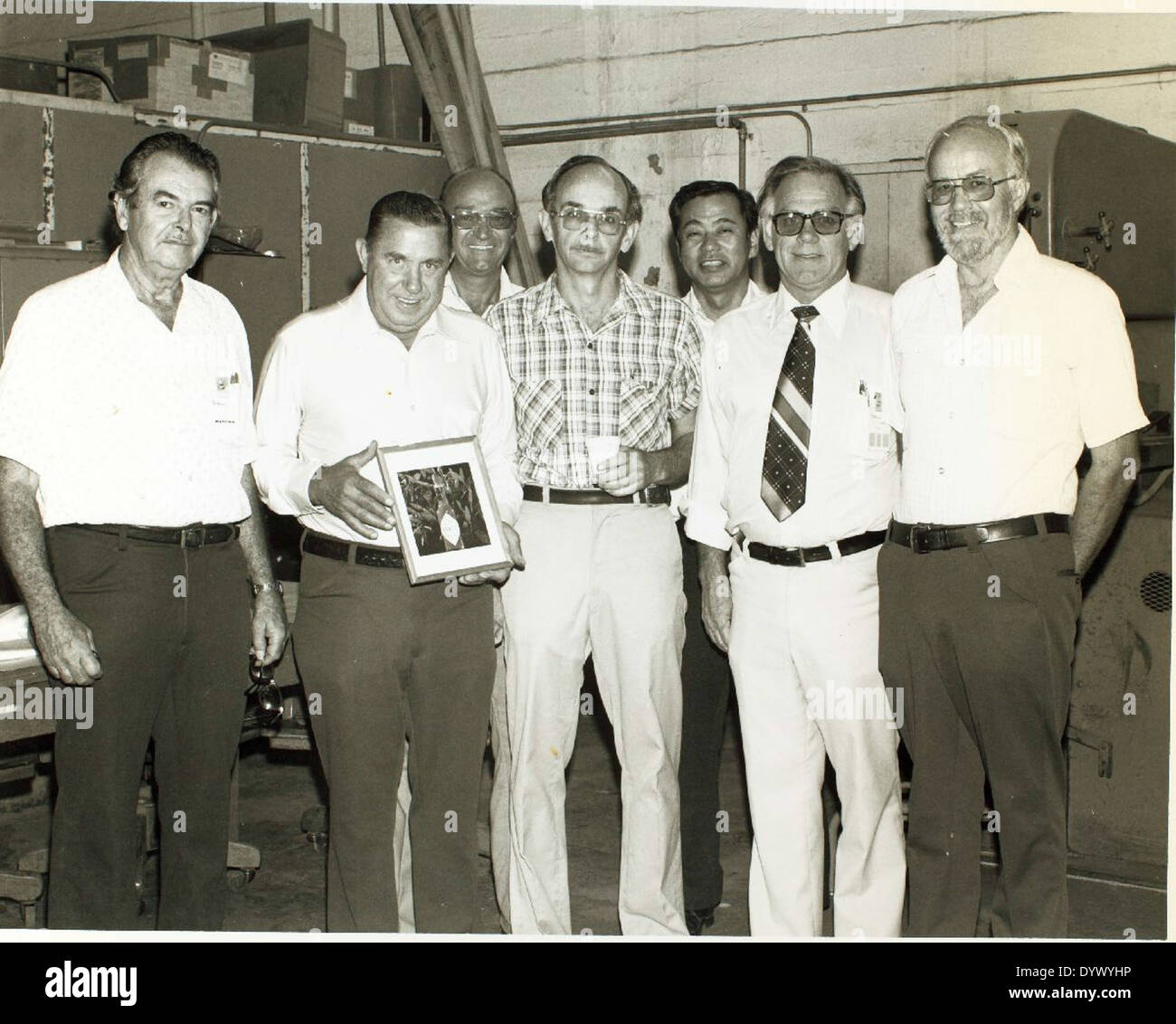 This image depicts the personnel of Ryan Aeronautical, a key player in ...