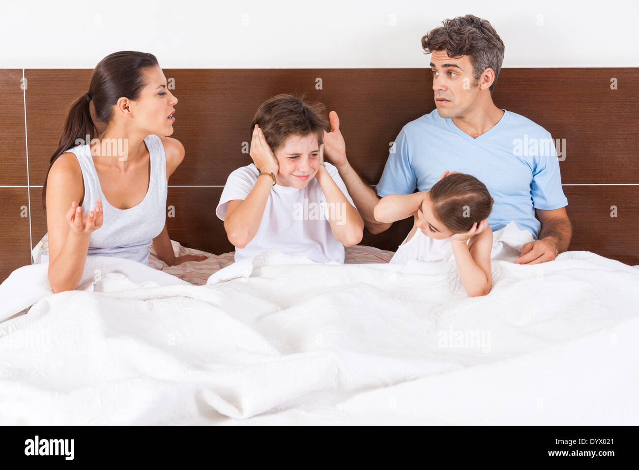 Parents arguing with kids hi-res stock photography and images - Alamy
