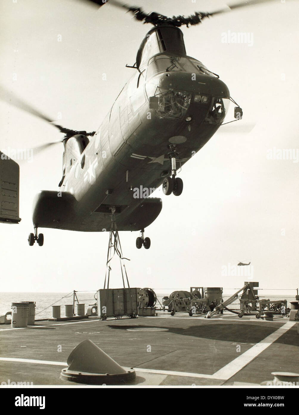 The Boeing CH-46 Sea Knight is a twin-rotor helicopter used primarily ...