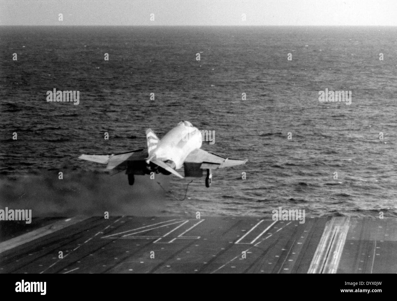 F-4 takeoff from the USS Midway Stock Photo - Alamy