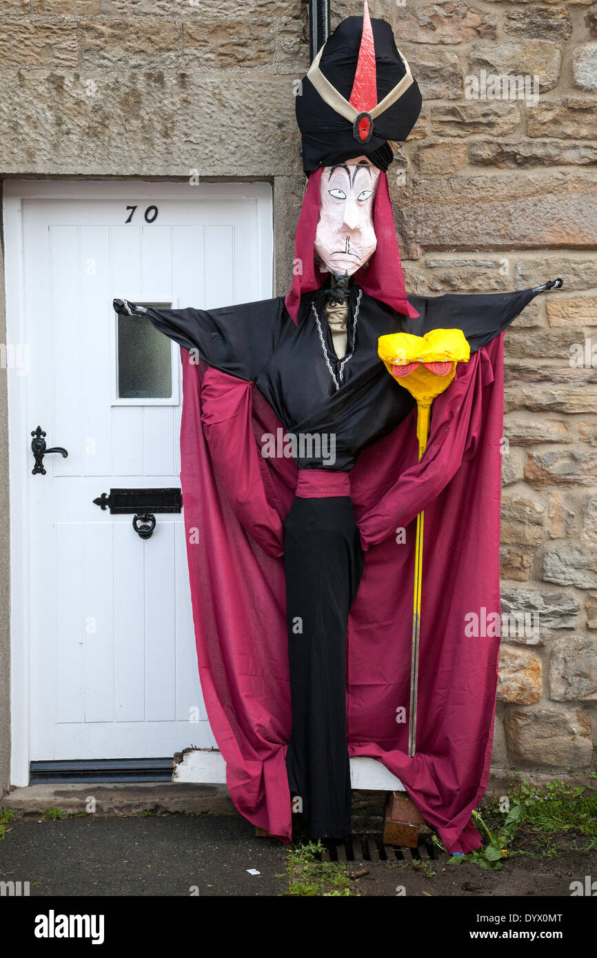 Wray, Lancaster, UK 26th April, 2014. The Wray Scarecrow Festival which ...