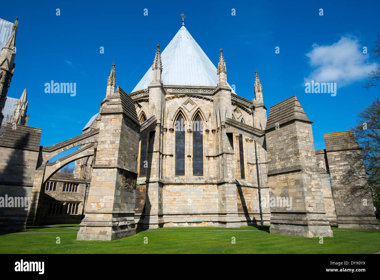 The Chapter House at Lincoln Cathedral in Lincoln City Centre ...