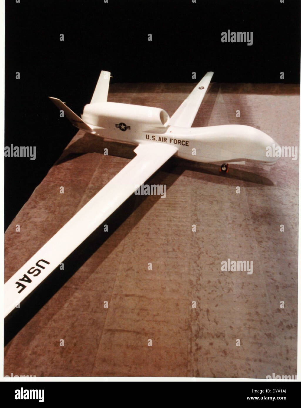 The Teledyne Ryan Global Hawk, a type of UAV (Unmanned Aerial Vehicle ...