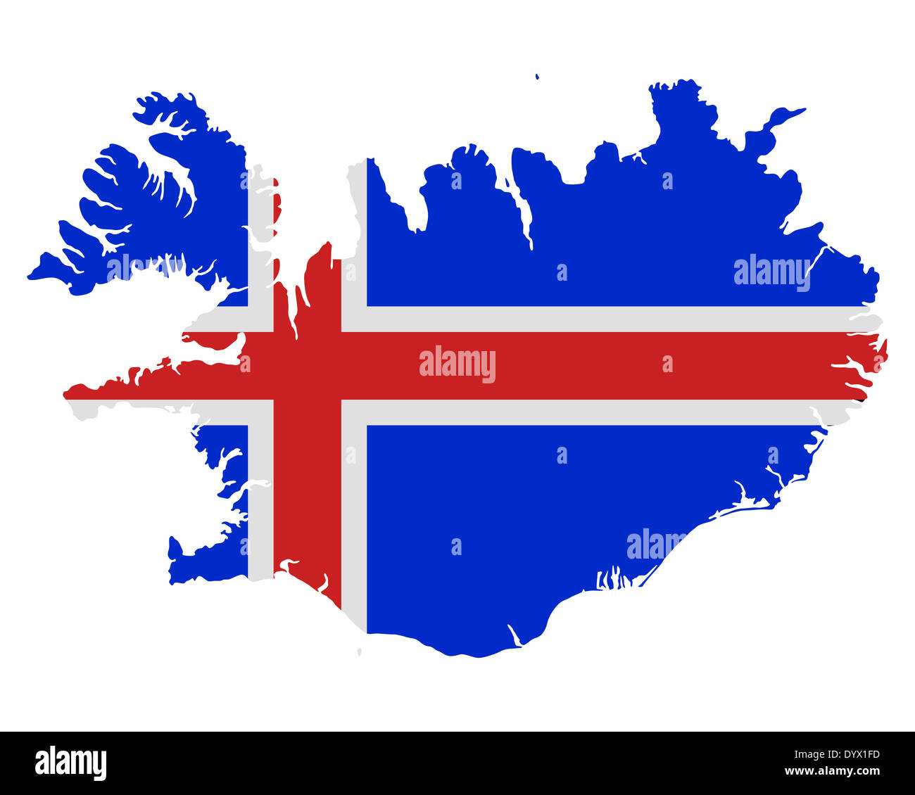 Iceland Map High Resolution Stock Photography and Images - Alamy