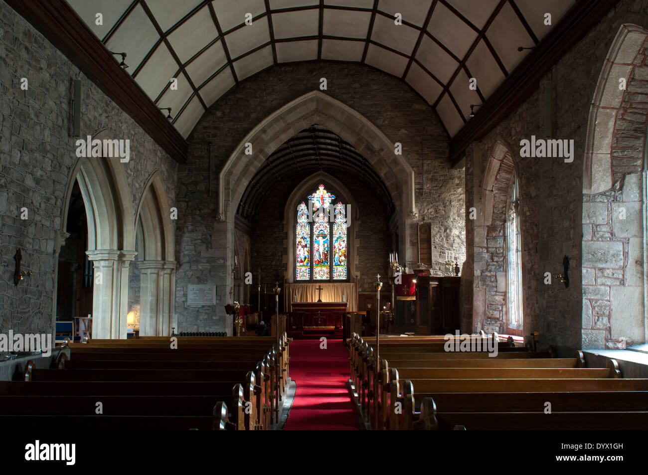St cadoc's church raglan hi-res stock photography and images - Alamy