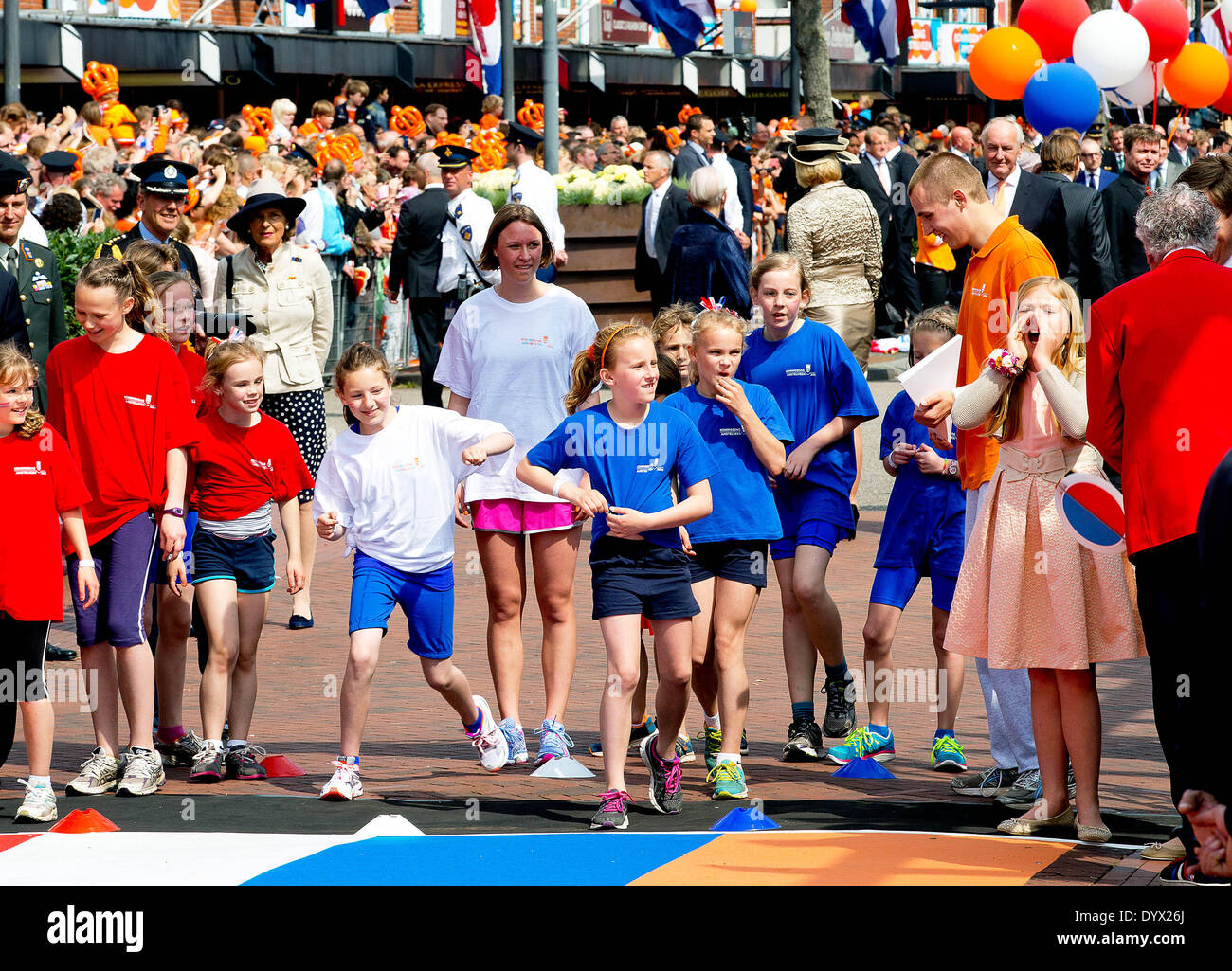 De Rijp, The Netherlands . 26th Apr, 2014. Dutch Crown Princess Amalia ...