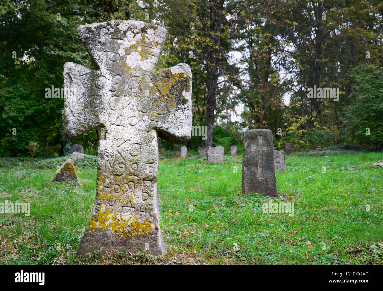 Old stone tombs hi-res stock photography and images - Alamy