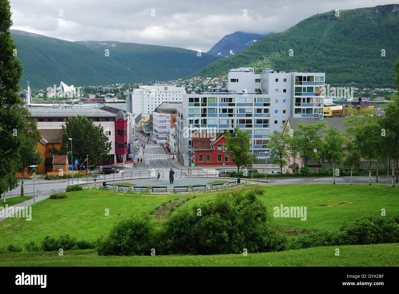 Monument tromso hi-res stock photography and images - Alamy