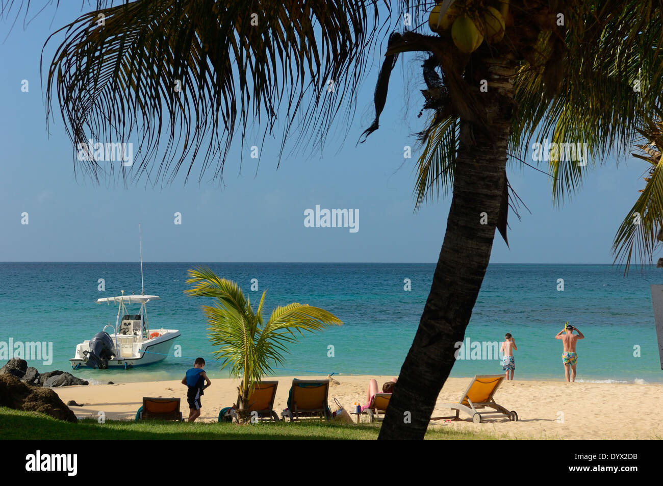 Magazine beach, Grenada, Caribbean Stock Photo - Alamy