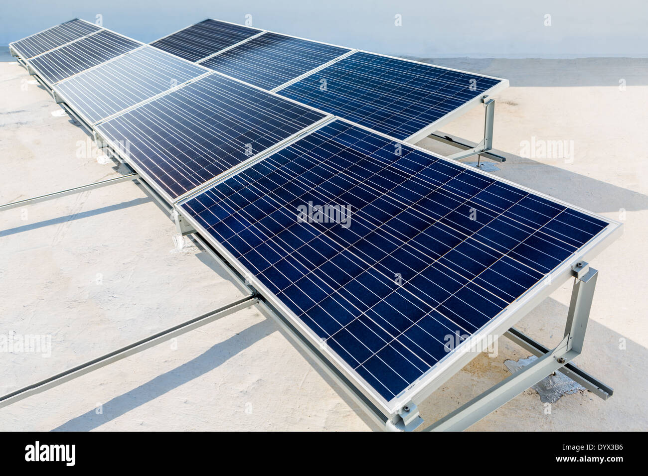 Solar rooftop panels hi-res stock photography and images - Alamy