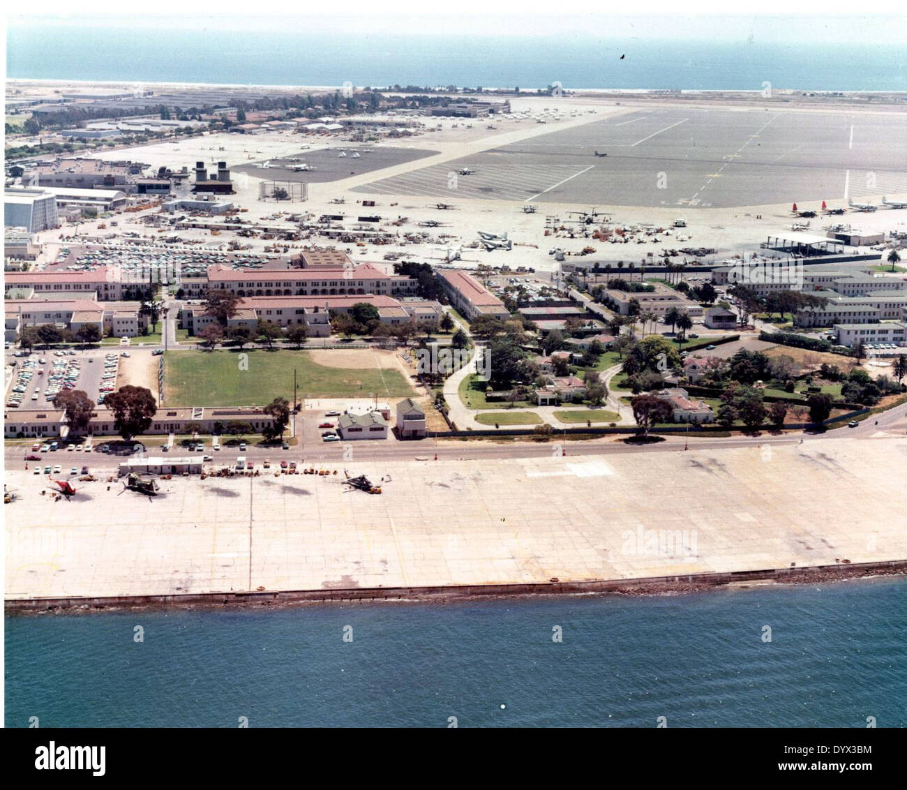 This aerial photograph, taken on May 6, 1966, shows the Naval Air ...