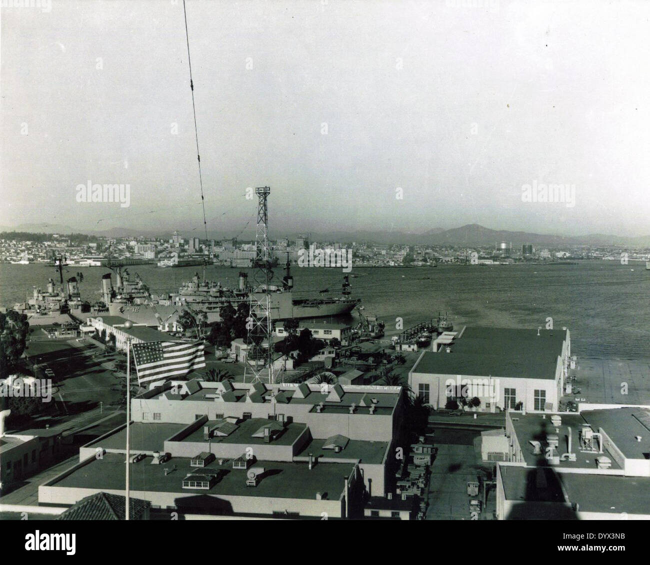 The NAS NI (Naval Air Station North Island) buildings in image c68 670 ...