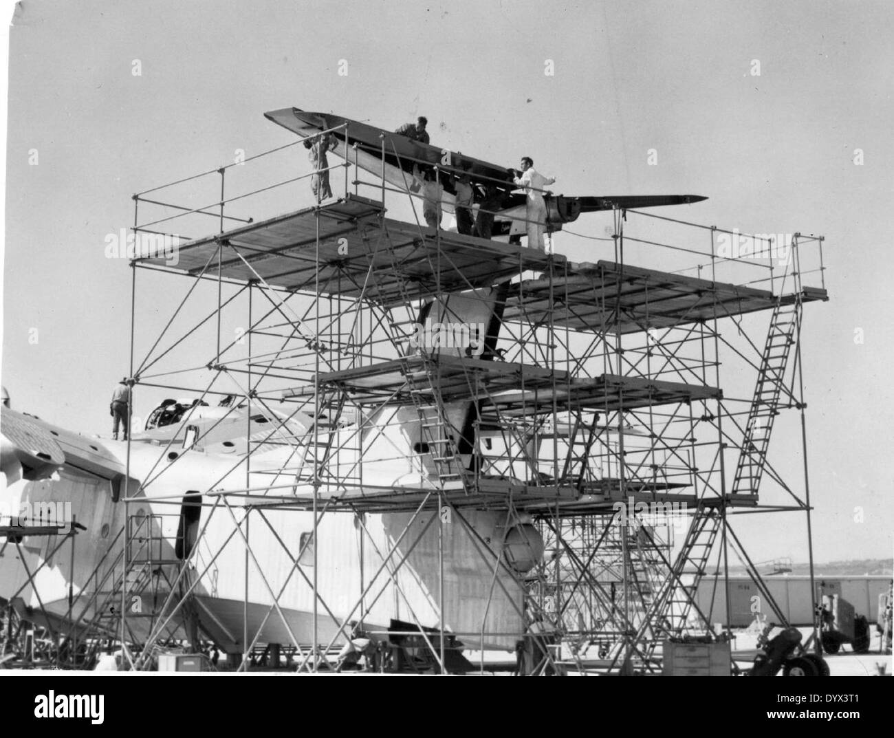 The Martin SP-5B was a variant of the PBM Mariner, a seaplane used by ...
