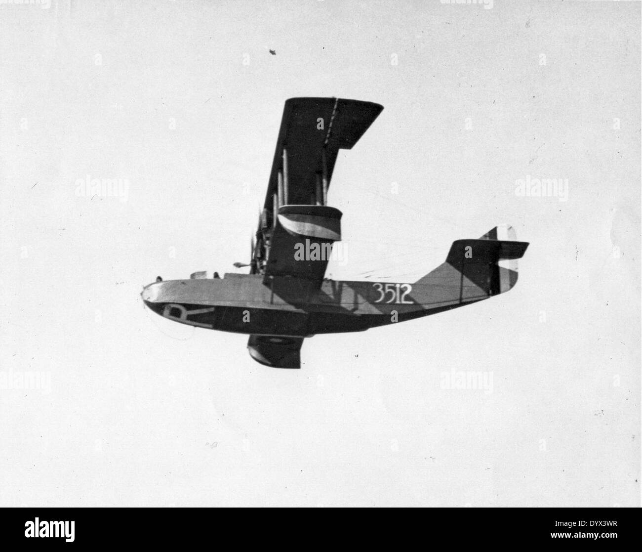 The Curtiss H-16, A-3512, was a large, twin-engine seaplane used during ...