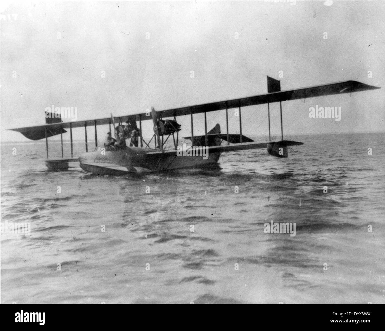 The Curtiss H-16, a World War I-era flying boat, was used by the U.S ...