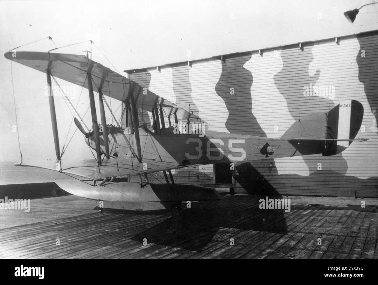 This image shows the Curtiss N-9, an early U.S. Navy seaplane designed ...