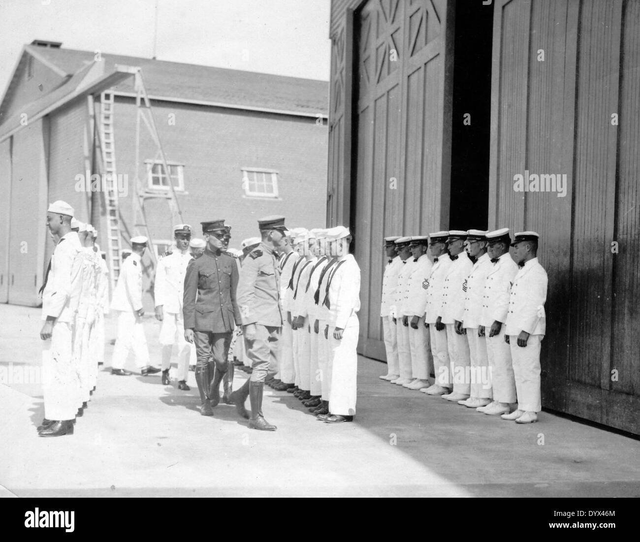 This image shows the inspection process at NAS Coco Solo, a U.S. Navy ...
