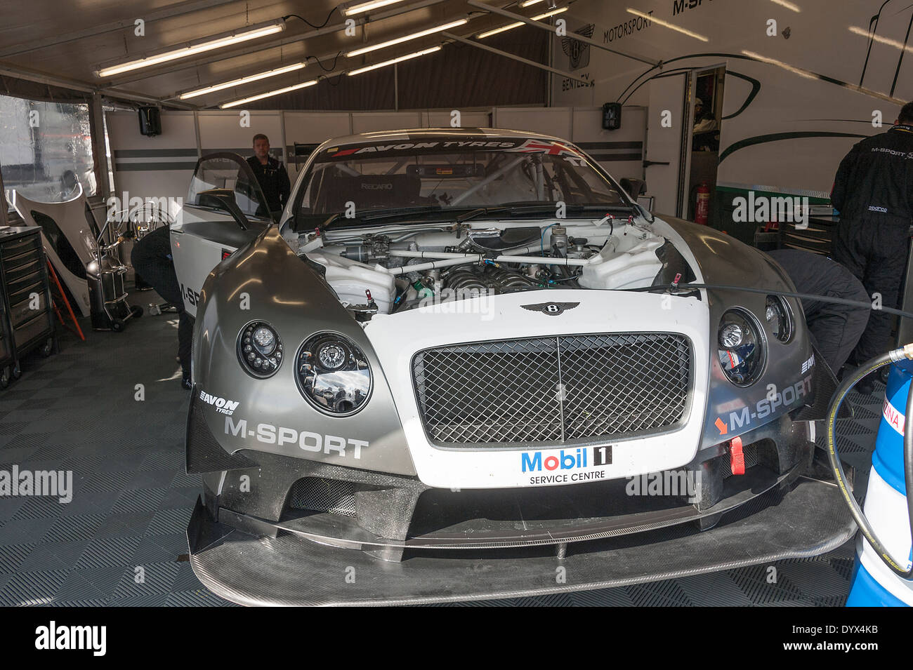 Bentley Continental GT3 Saloon Racing Car in British GT Championship at ...