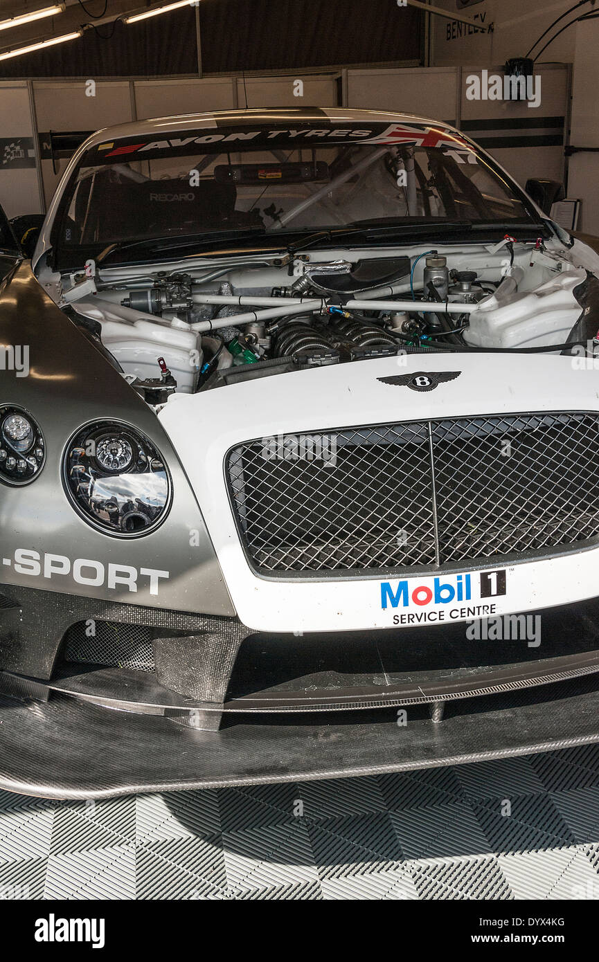 Bentley Continental GT3 Saloon Racing Car in British GT Championship at ...