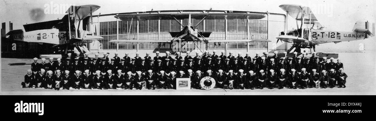 This photo captures the officers and enlisted men of VT-2, a U.S. Navy ...