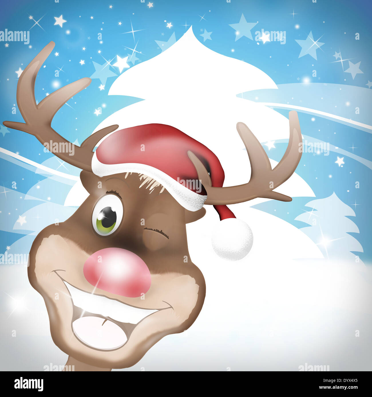 Rudolph the red nosed reindeer hat hi-res stock photography and images ...