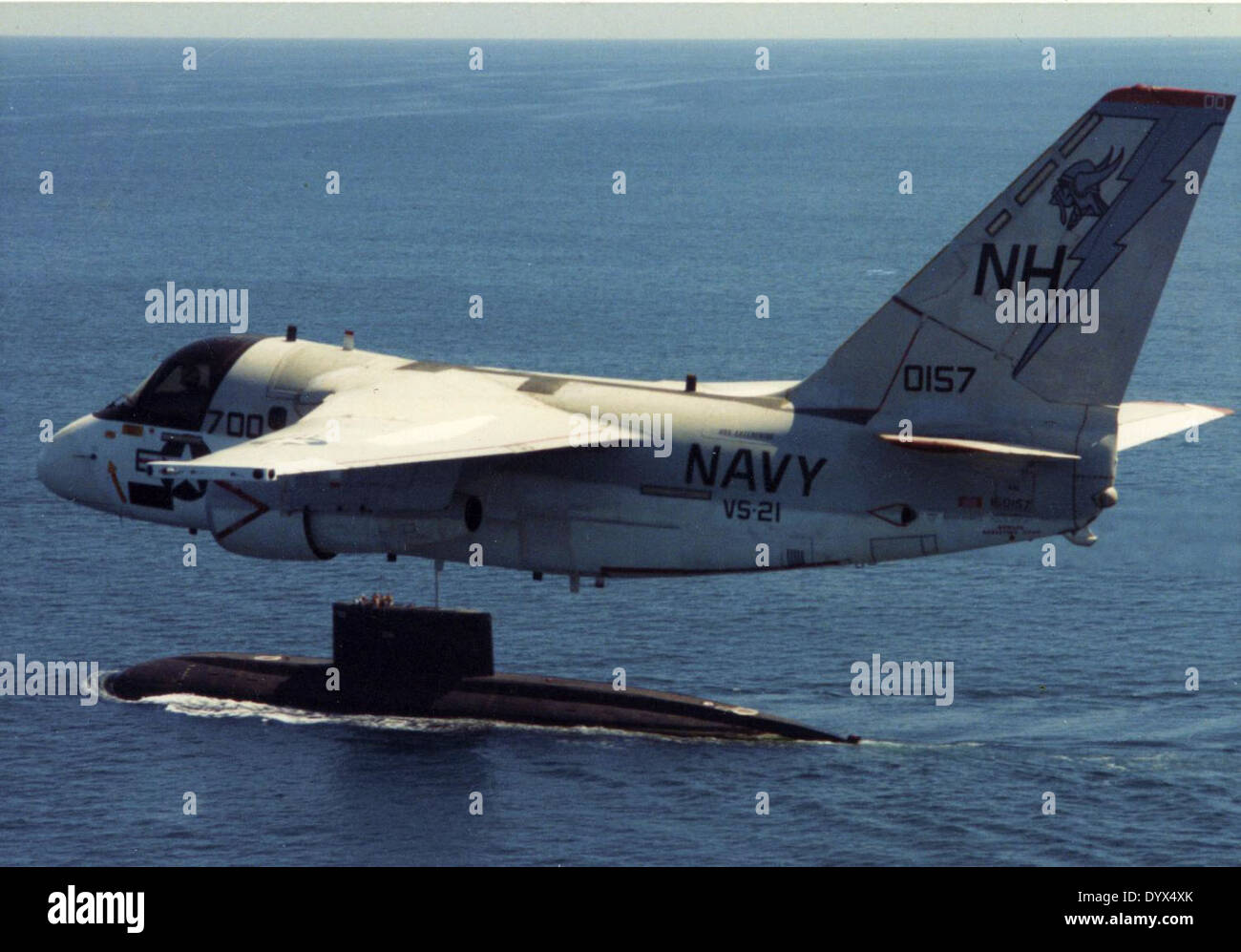 The Lockheed S-3A Viking, with serial number 160157, served with VS-21 ...