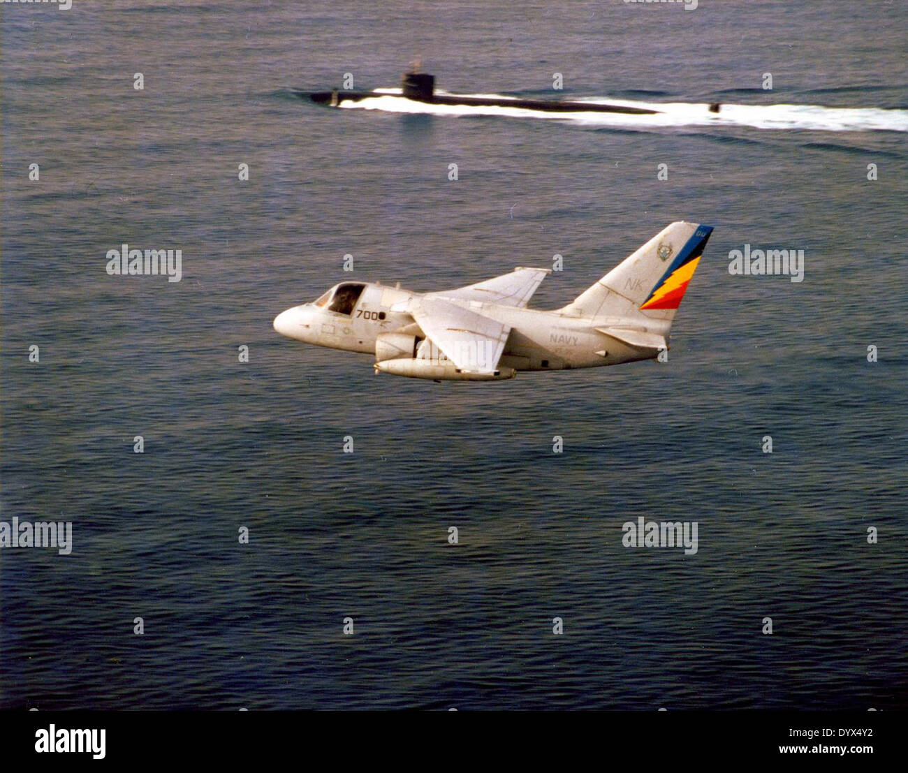 The Lockheed S-3A Viking, operated by VS-35, was a carrier-based anti ...