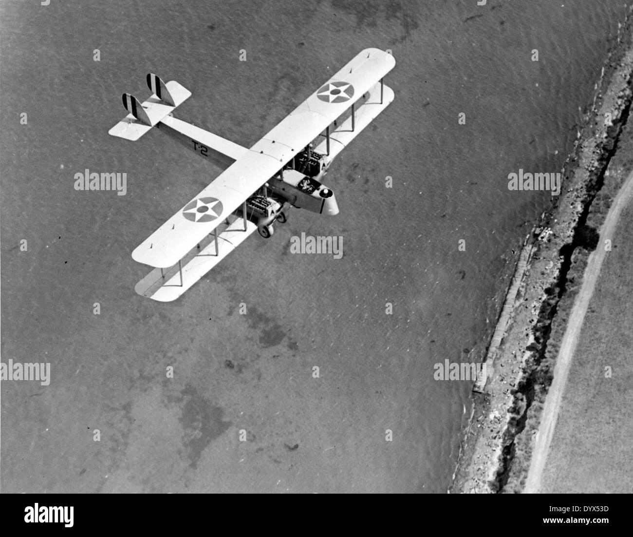 The Martin MBT, a torpedo bomber used during World War I and II, is ...