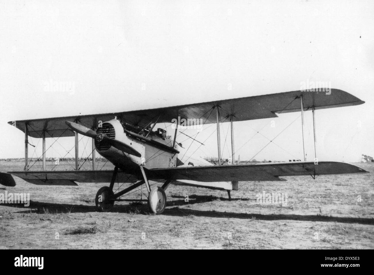 The Vought VE-7 aircraft, operated by VF-2 from NAS NI at Mines Field ...