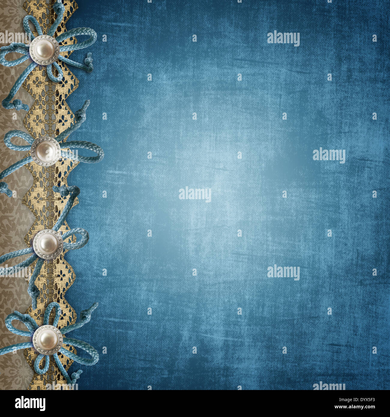 Blue album cover or page for photos Stock Photo - Alamy