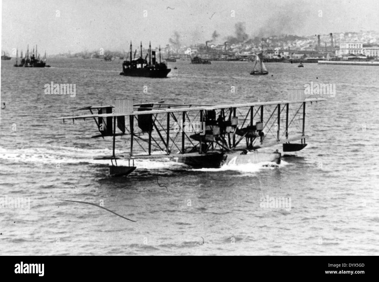 The Curtiss NC-4 was the first aircraft to fly across the Atlantic ...