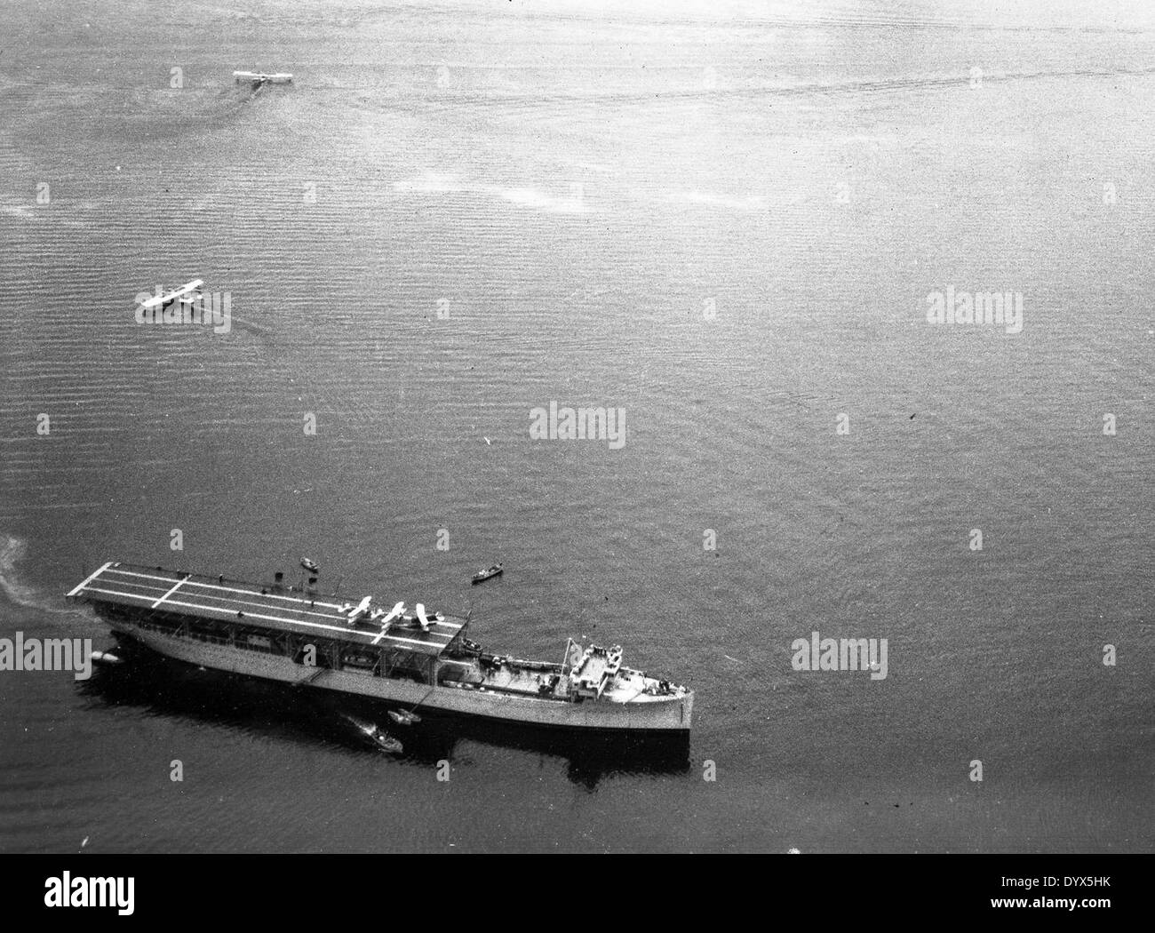 The USS Langley (AV-3), a seaplane tender, played a significant role in ...