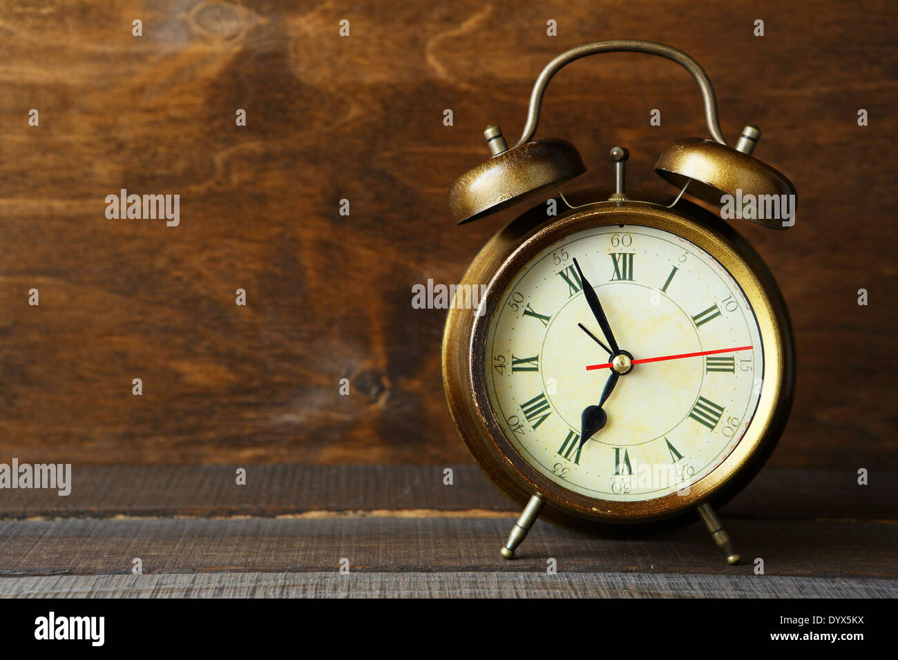 old retro alarm clock Stock Photo - Alamy