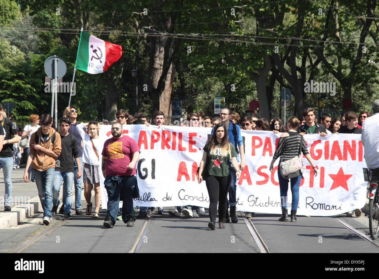 Rome, Italy. 25th April 2014. Second World War Liberation Day ...