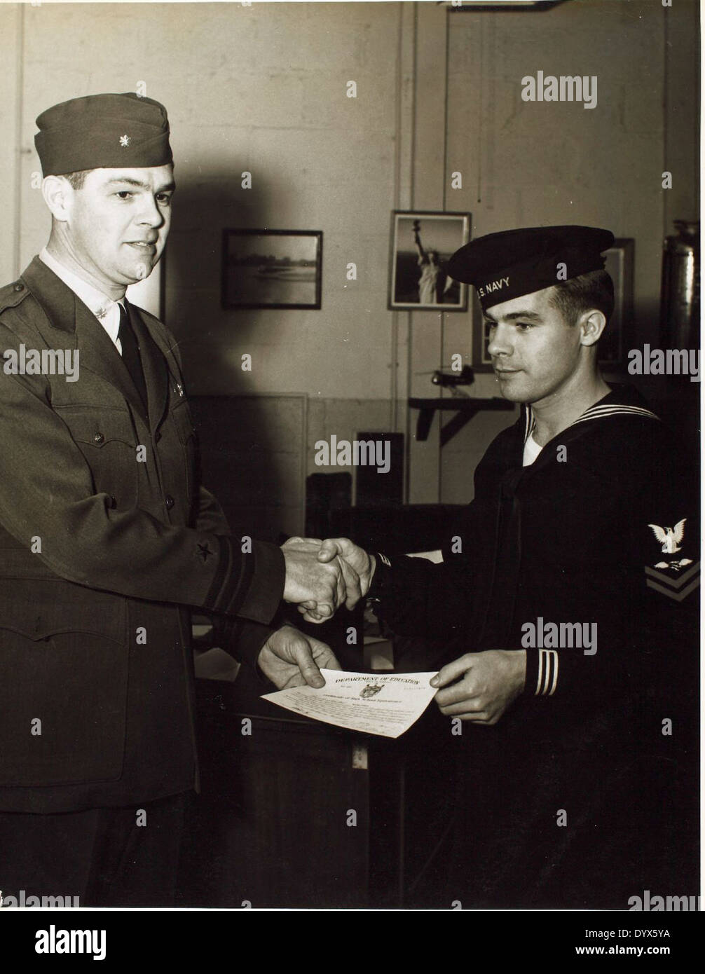 This 1952 photo captures the US Naval Air Station in Lakehurst, New ...