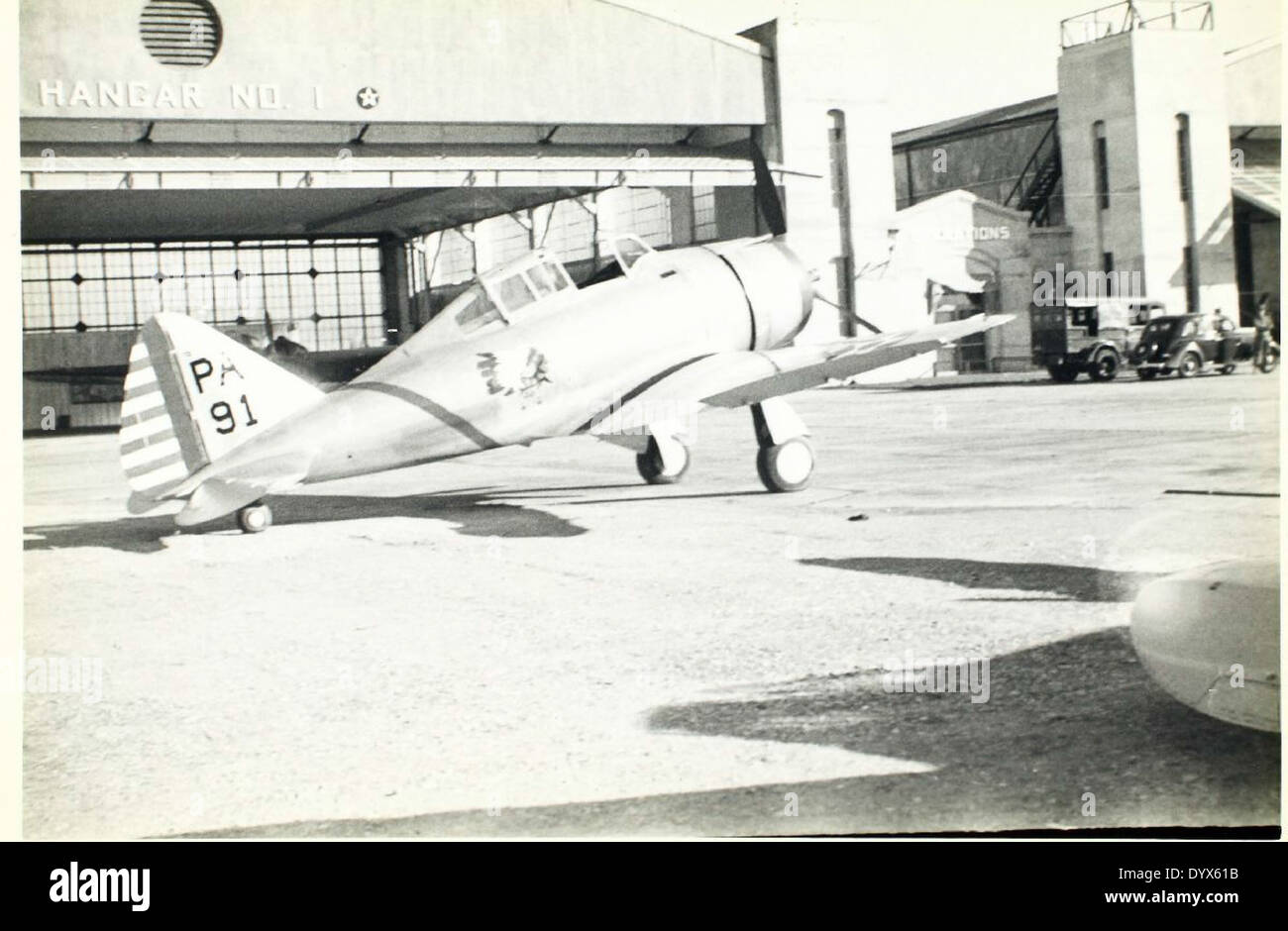 The Seversky P-35, a monoplane fighter aircraft used in the late 1930s ...