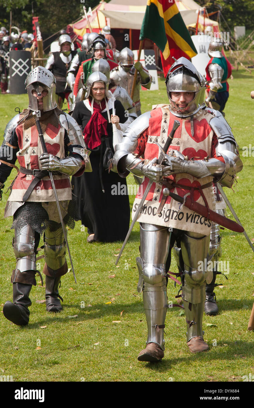 Knights helmet arms hi-res stock photography and images - Alamy