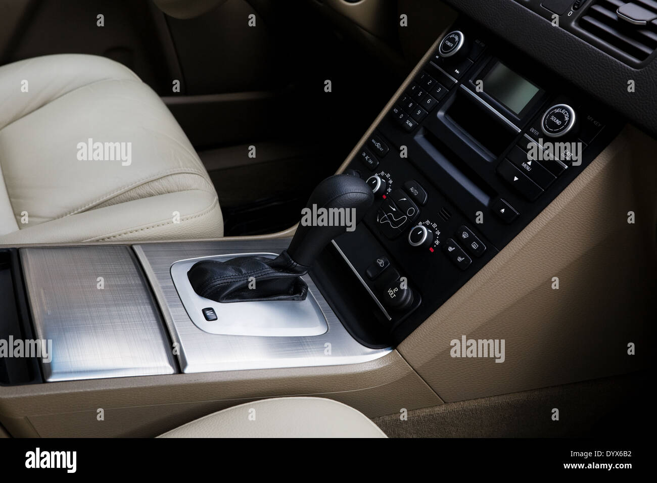 Control panel of the modern new car Stock Photo - Alamy